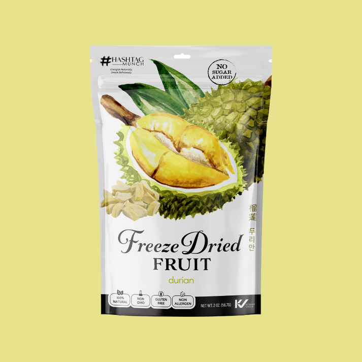 Freeze Dried Durian – Hashtag Munch