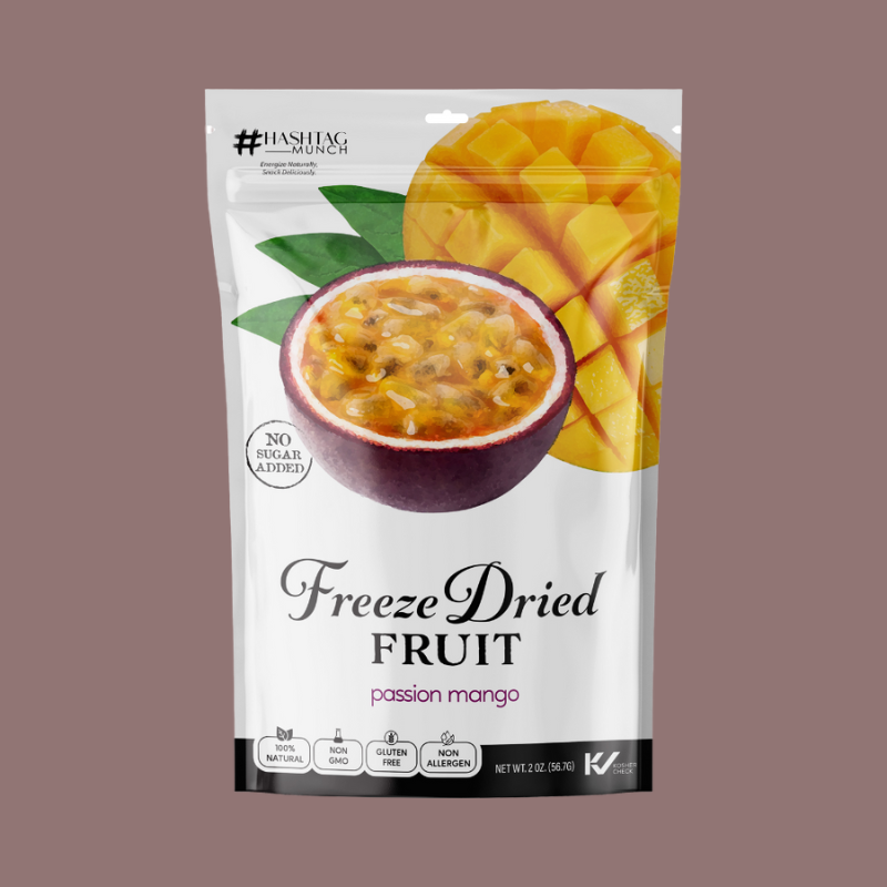Freeze Dried Passion Mango – Hashtag Munch